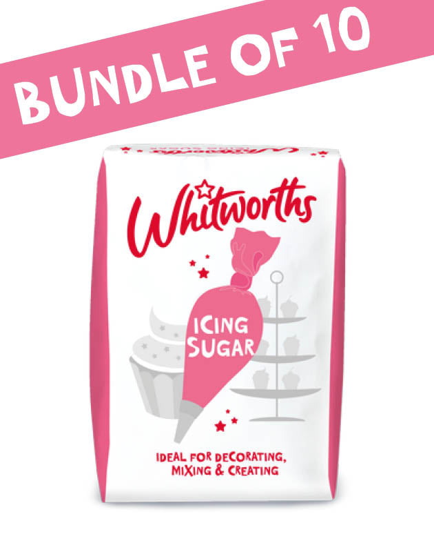 10 X 1kg Icing Sugar Bundle Whitworths Sugar 10 X 1kg Icing Sugar Bundle Whitworths Sugar