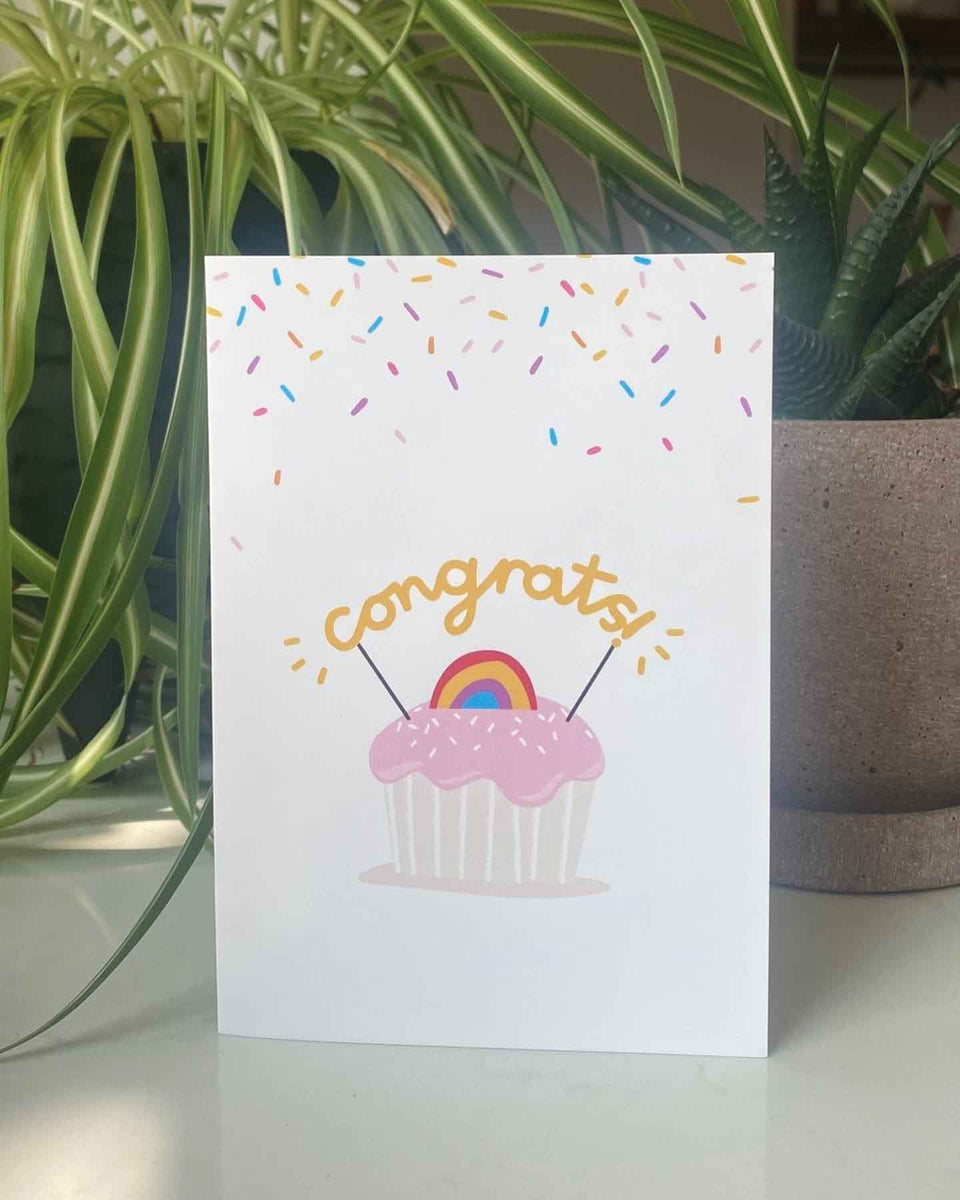 Congrats Greeting Card - A5 – Whitworths Sugar